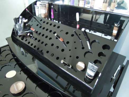 Bodyography cosmetic display racks – Xminus Display – Custom ...